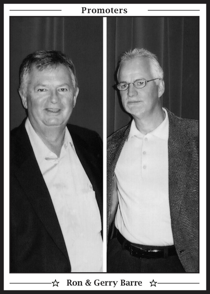 Gerry and Ron Barre – BC ENTERTAINMENT HALL OF FAME
